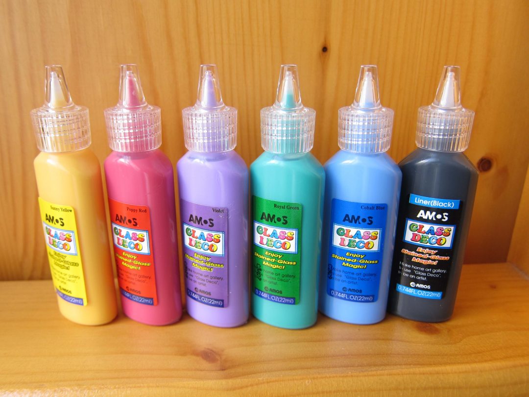 DIY Stained Glass Colors, Amos glass decor colors - Shine Kids Crafts